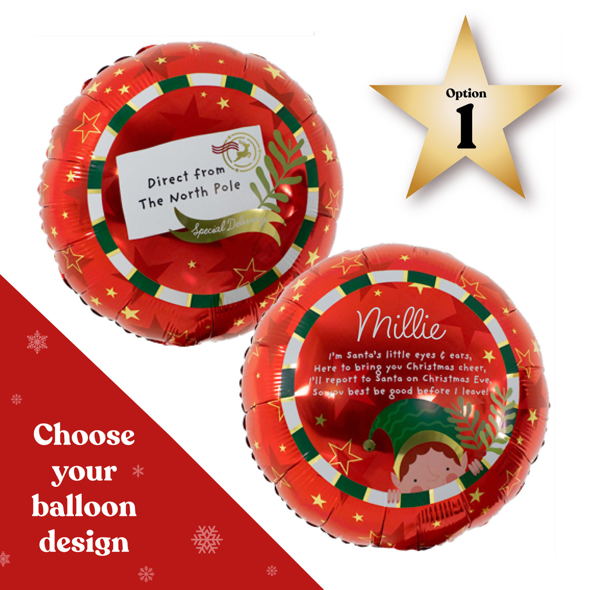 Elf Arrival Balloon Stack Kit | Hoorayparty.co.uk