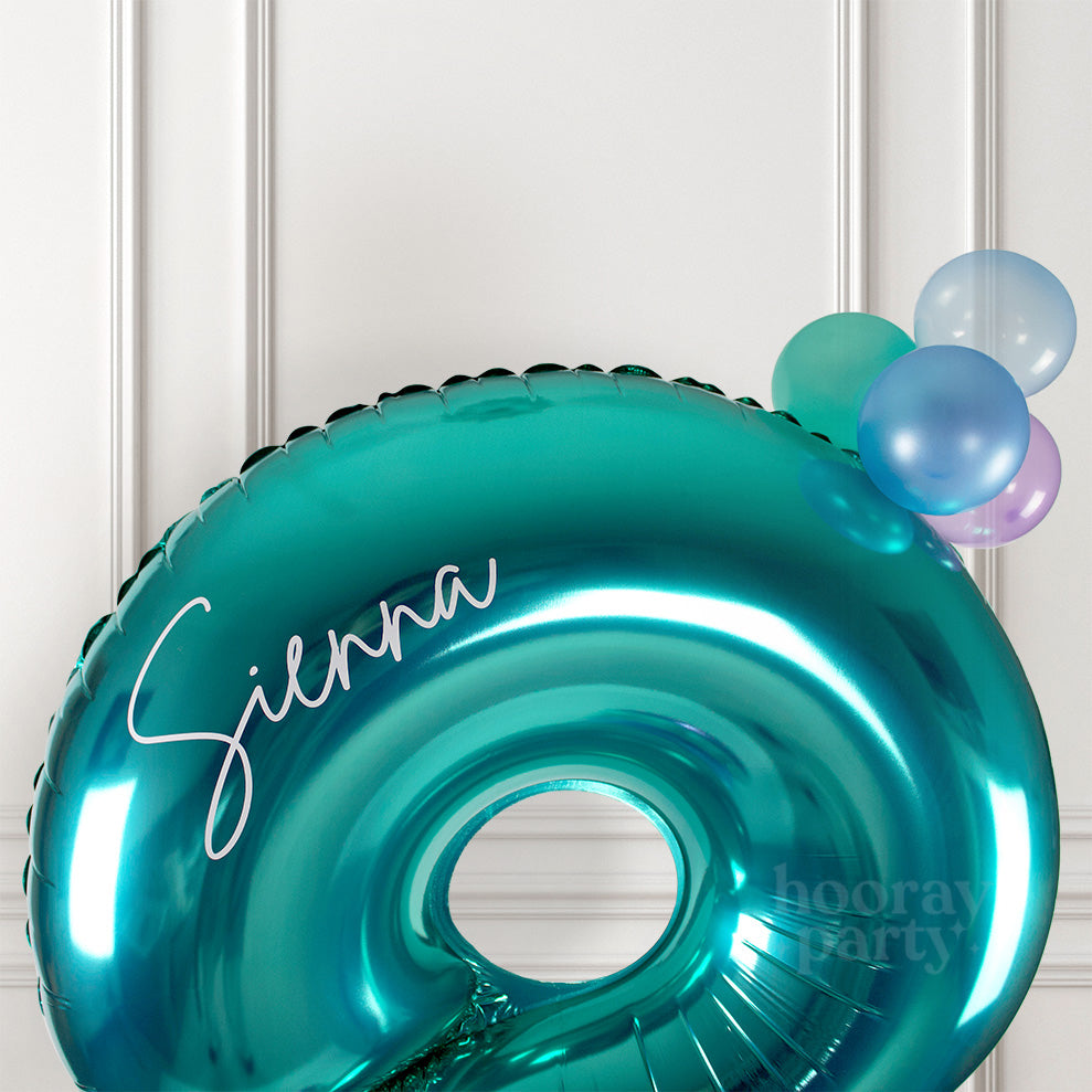 Mermaid Balloon Number Tower Stack Kit | Hoorayparty.co.uk