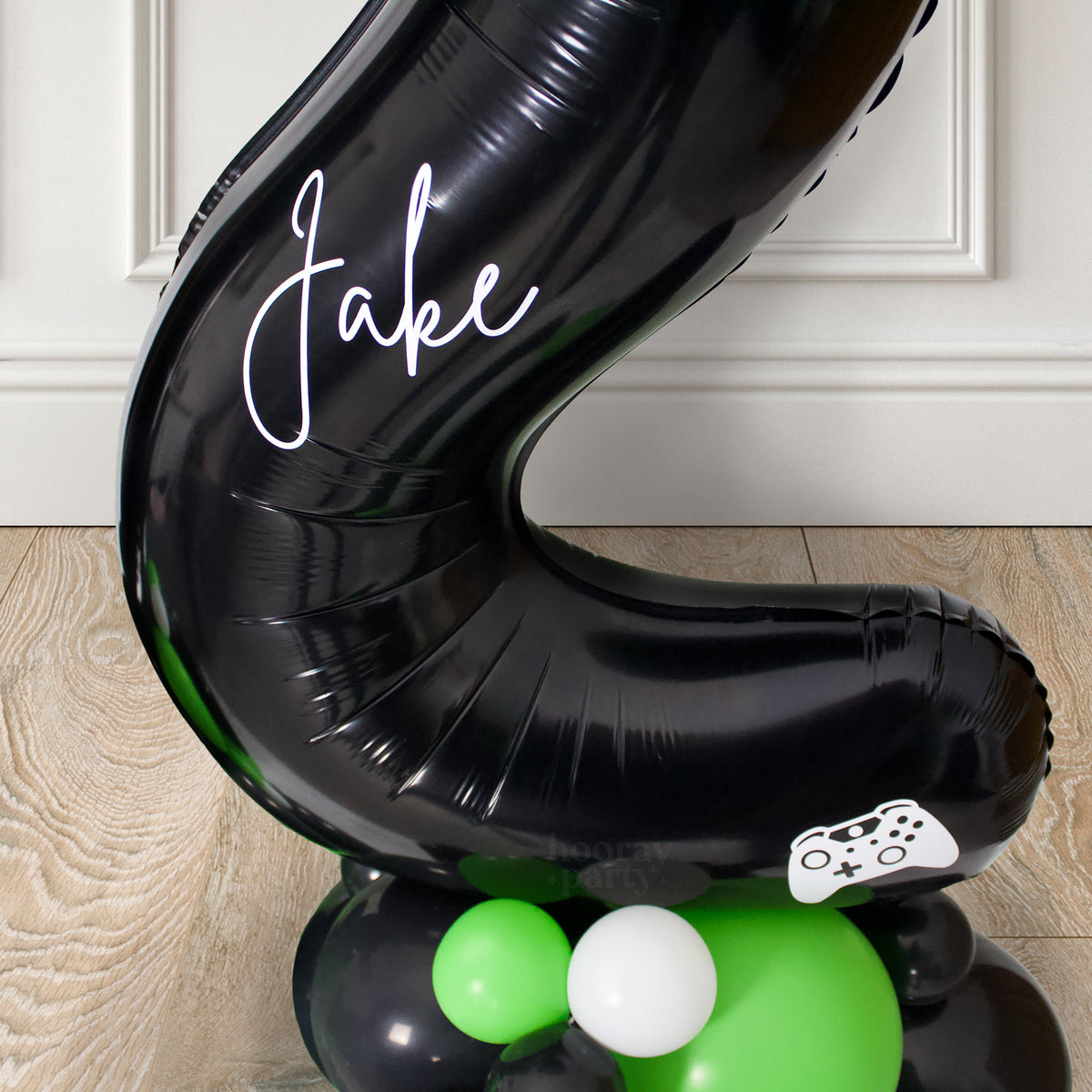 Gamer Balloon Number Tower Stack Kit | Hoorayparty.co.uk